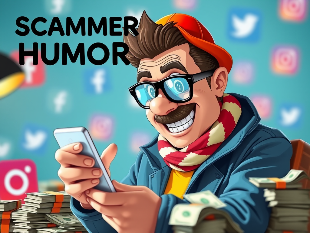 Scammer humor – Tony Acree